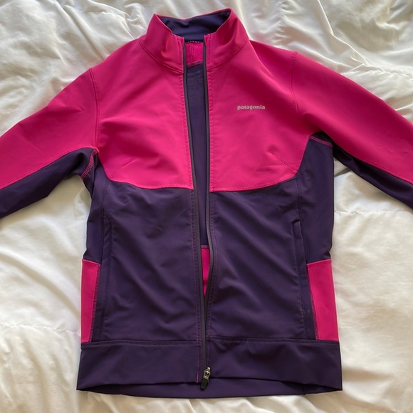 Patagonia | Jackets & Coats | Pink And Purple Patagonia Windbreaker ...